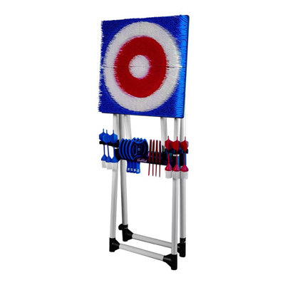 LIGHT UP GARDEN OUTDOOR THROWING SET WITH BULLSEYE TARGET BOARD