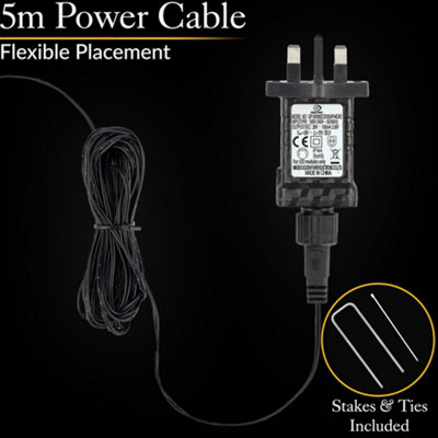 Light Up Large Standing Reindeer Rope Light Christmas Decoration ...