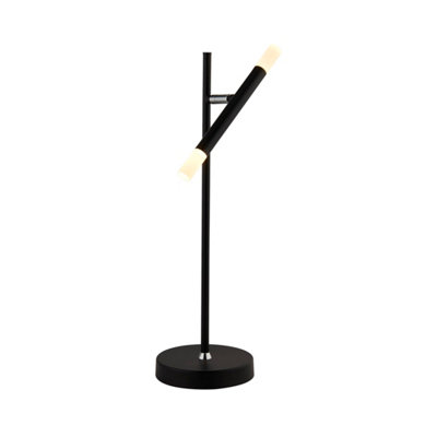 Lighting Collection Augustine Matt Black LED Table Lamp | DIY at B&Q