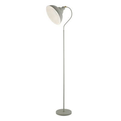 Lighting Collection Douala Taupe Arch Floor Lamp | DIY at B&Q