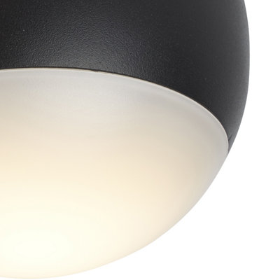 Lighting Collection Howden Olo (Wide Beam Angle) - Led Outdoor Wall Light