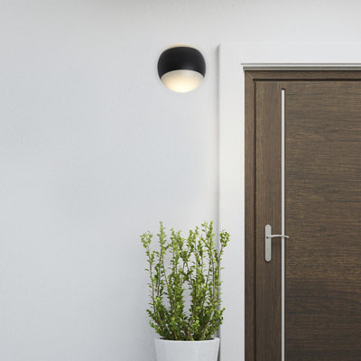 Lighting Collection Howden Olo (Wide Beam Angle) - Led Outdoor Wall Light