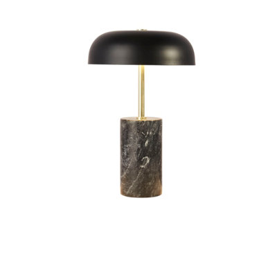 Lighting Collection Minas Marble Base Table Lamp | DIY at B&Q