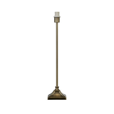 Lighting Collection Nevers Antique Brass Metal Base | DIY at B&Q