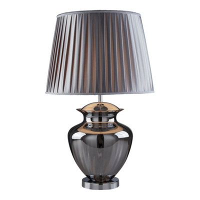 Lighting Collection Oranja Amber Table Lamp | DIY at B&Q