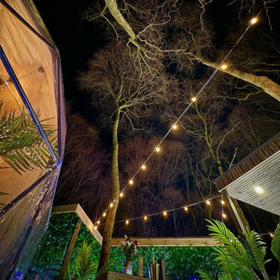 Lighting Legends 26m Super Festoon Connectable Outdoor LED String ...