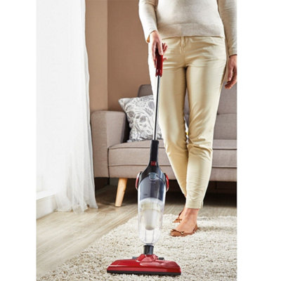Lightweight 2-in-1 Vacuum Cleaner 600W with a washable HEPA dust filter