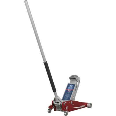 Lightweight Aluminium and Steel Twin Piston Trolley Jack with 1500kg ...