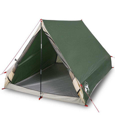 Lightweight and Portable Camping Tent A-Frame 2-Person Green Waterproof