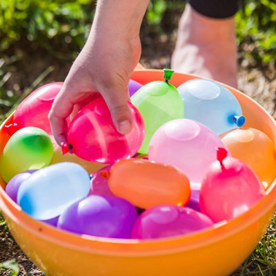 Lightweight Balloon Pumper Toy with 100PCS Water Balloons for Kids ...
