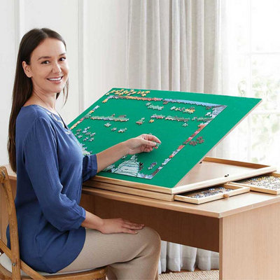 Lightweight Foldable Puzzle Table