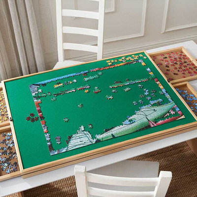 Lightweight Foldable Puzzle Table