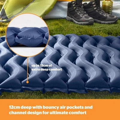 Lightweight Inflatable Camping Sleeping Mat Portable Travel Mattress