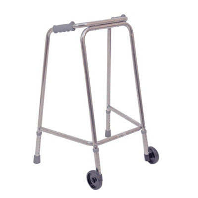 Lightweight Ultra Narrow Walking Frame with Wheels - 490mm Width for ...