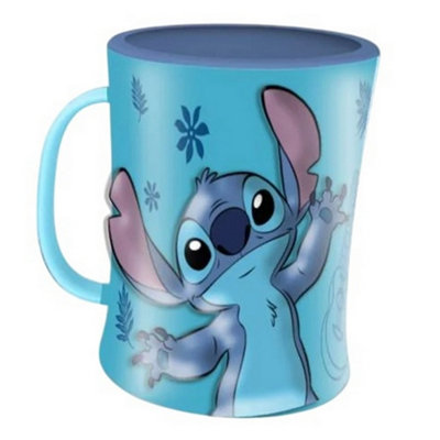 LILO & STITCH 3D SCULPTED STITCH 354ML MUG BLUE (ONE SIZE)