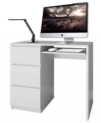 Lima Left Desk White Ideal for Every Home
