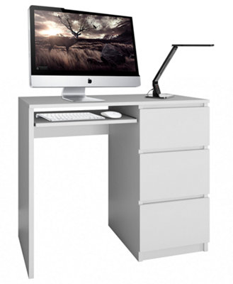 Lima Right Desk White at an Attractive Price
