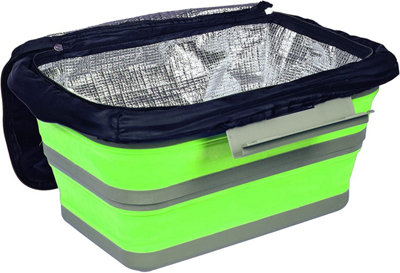Lime Green 18L Collapsible Picnic Cool Box | £23.99 at B&Q
