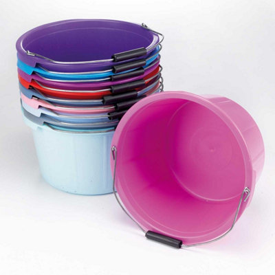 Lincoln Feed Bucket Light Blue (15 litre)
