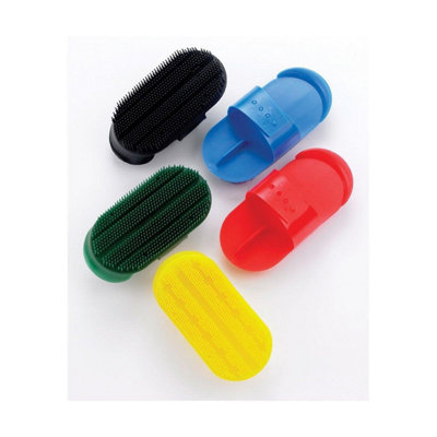 Lincoln Plastic Curry Comb Green (L)