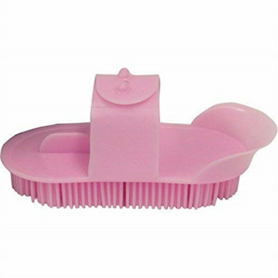 Lincoln Plastic Curry Comb Pink (L) | DIY at B&Q