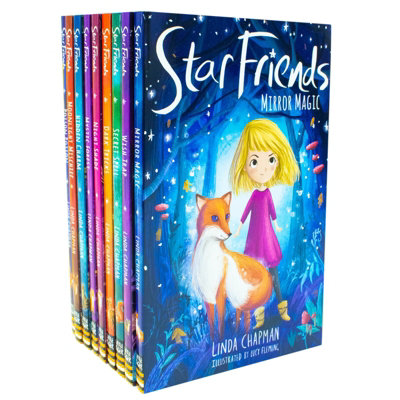 Linda Chapman Star Friends Series 9 Books Collection Set (Mirror Magic ...