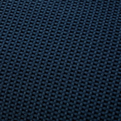 Lindly Navy Textured Waffle Duvet Cover Set