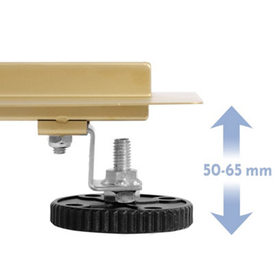 LINEAR DRAINAGE REA NEOX SLIM PRO 700 GOLD, STAINLESS STEEL