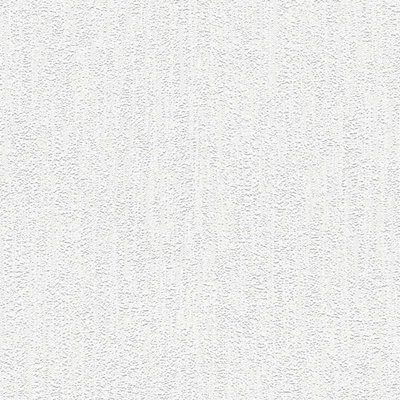 Linear Stripe -Textured Paintable blown vinyl in white