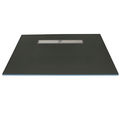 Linear Wet Room Shower Trays with Longside Drain Position - Tile-On ...