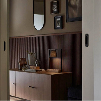 LINERIO MOCCA INTERNAL DECORATIVE WALL PANEL PACK 16 TOTAL COVERAGE 5.22M2