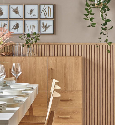 Linerio Natural Internal Decorative Wall Panel Pack 16Total coverage 5.22m2