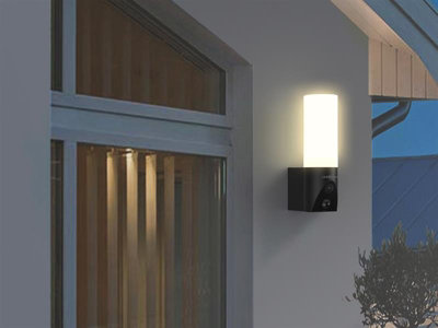 Link2Home L2H-PRHCAMBK Smart Porch Light with Camera LTHPRHCAMBK