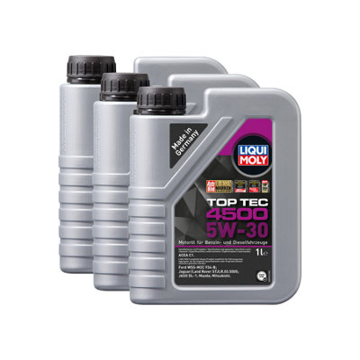 Liqui Moly 5w30 Top Tec 4500 Engine Oil C1 STJLR.03.5005 For Land Rover ...