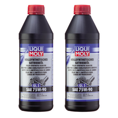 Liqui Moly 75W90 Fully Synthetic Gear Oil API GL5 MIL-L 2105 C MIL-L ...