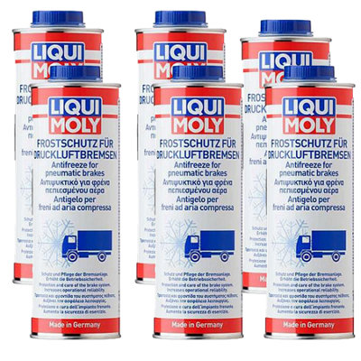 Liqui Moly Air Brake Antifreeze Ice Free Pneumatic Brakes Antifreeze 6x1L