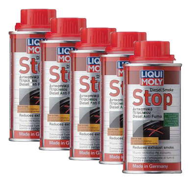 Liqui Moly Diesel Engine Oil Exhaust Smoke Stop System Additive 5x150ml