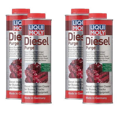 Liqui Moly Diesel Purge Injector Cleaner Engine Fuel System Treatment 4x1L