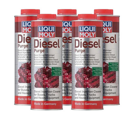 Liqui Moly Diesel Purge Injector Cleaner Engine Fuel System Treatment 5x1L