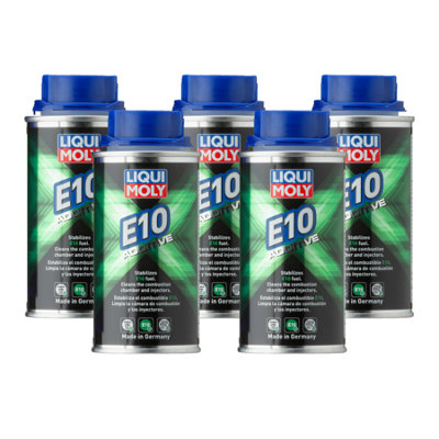 Liqui Moly E10 Additive Petrol Fuel Treatment Stabilizer Conditioner 5x150ml