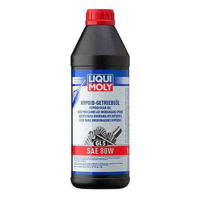 Liqui Moly Hypoid Gear Oil SAE 80W API GL5 MAN 342 Typ M1 1L