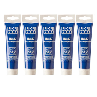 Liqui Moly LM 47 Long-Life Grease + MoS2 High Quality EP Grease 5x100G