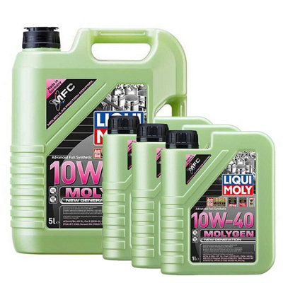 Liqui Moly Molygen Fully Synthetic High Performance 10W40 Engine Oil 8L
