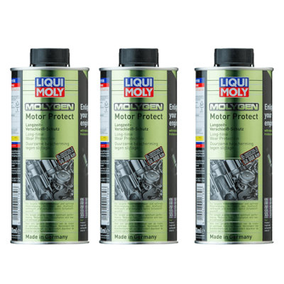 Liqui Moly Molygen Motor Protect Oil Additive Anti Friction Wear 3x500ml