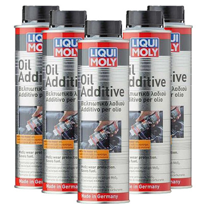Liqui Moly MoS2 Diesel Petrol Oil Additive Engine Oil Treatment 5x300ml