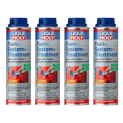 Liqui Moly Petrol Fuel System Treatment Cleaner Protector Additive 4x300ml