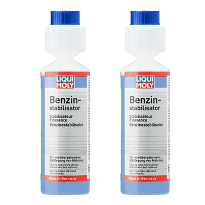 Liqui Moly Petrol Stabil Fuel Stabilizer Storage Petrol Treatment Additive 2x250ml