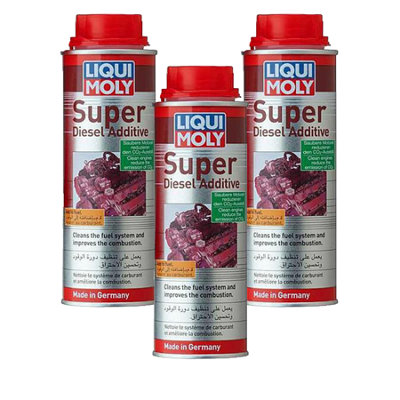 Liqui Moly Super Diesel Additive Injector System Cleaner Treatment 3x250ml