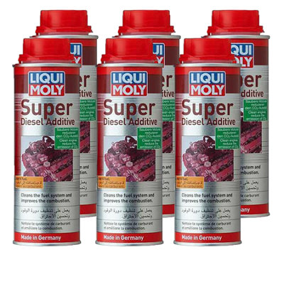 Liqui Moly Super Diesel Additive Injector System Cleaner Treatment 6x250ml