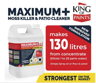 Liquid Algae & mould remover strongest concentrate on the Market 5L